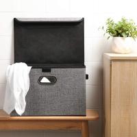 China Clothing 10L 10KG 32x32x16cm Foldable Fabric Box for sale