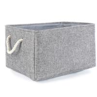 China 10L Foldable Canvas Storage Boxes for sale