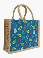 China OEM Tote Women Beach 45x15x33cm Jute Shopping Bag for sale