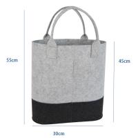 China Polyester Fibre Collapsible MQR501 Felt Tote Bag for sale