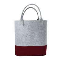 China Polyester Fibre Collapsible MQR501 Felt Tote Bag for sale