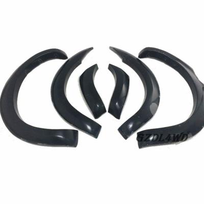 China Pocket Style 4x4 Wheel Arch Flares For Ford Ranger 2015-2017 Gloss Black for sale