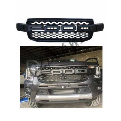 China LED Car Front Grille For Ford Ranger 2022 Sport Wildtrak XLT Ranger Accessories for sale