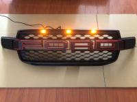 China ABS Car Front Grille For Ford Ranger 2022 With Logo And Led Light for sale