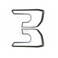 China Never rust 4x4 Auto Parts Car Front Lights Cover Fit Ranger Series Offroad for sale