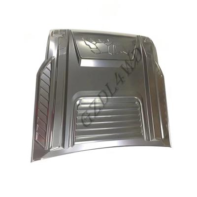 China Black Smooth Shinny Plastic Car Bonnet Scoop For Ford Ranger T9 Pickup for sale