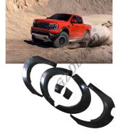 China 4X4 Pickup Fender Flares For Ford Ranger 2022 T9 Matte Black for sale