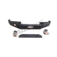 China Rolled Steel Front Bumper Brush Guard For Toyota Land Cruiser 80 Series for sale