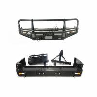 China Steel Car Front Bumper Guard Replacement For Lc Fj 100 Series for sale