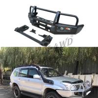China 4x4 Bull Bar Front Bumper Guard For Trucks Land Cruiser 120 Series for sale