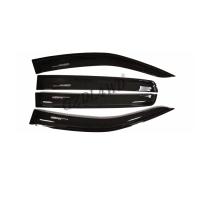China Window Rain Guard Vent Visor For Ford Ranger 2022 Black Acrylic Plastic for sale