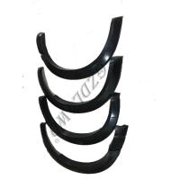 China Matte Black Pickup Fender Flares For Ford Ranger 2022 T9  ABS 3M Tape for sale