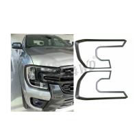 China ABS Plastic Headlight Cover For Ford Ranger 2022 XLT SPORT WILDTRAK for sale