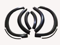 China Matte Textured Black Pickup Abs Plastic Fender Flares For Toyoto for sale