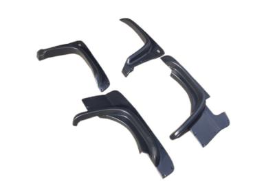 China ABS Black Plastic Riveted Fender Flares NO Drill Installation For Suzuki for sale