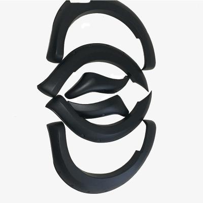 China Customized Logo ABS Plastic black Fender Wheel Flares For Ford T6-AT6-T7 for sale