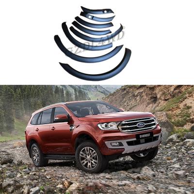 China ABS Exterior Kit 4x4 Wheel Fender Flares Slim For Everest 15-17 2019 for sale