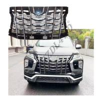 China Mitsubishi Pajero Sport 2020+ Front Grill Mesh Easy Installation Black Powdercoat for sale