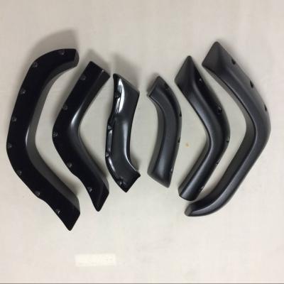 China Textured Black Off Road Fender Flares For Jeep XJ Pocket Style For Protecting Wheels for sale