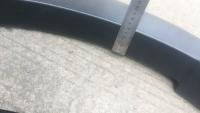 China Smooth Black Mazda Wheel Arch Flares BT50 2013-2020 for sale