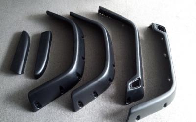 China Pocket Style ABS Material Wheel Arch Fender Flares For TJ 6PS  97-96 for sale