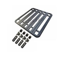 China 4x4 Aluminum Alloy Universal Flat Roof Rack For Packing Luggage for sale