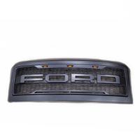China Car Body Parts Front Grill Mesh With Led Lamp For Ford F250 for sale