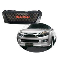 China 127cm x 15cm x 57cm Front Grill Mesh With LED Logo For Isuzu Dmax 2016-2019 for sale