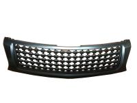 China Matte Black Front Grill Mesh For Mitsubishi Triton L200 2015-2018 for sale