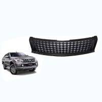 China Matte Black Front Grill Mesh For Mitsubishi Triton L200 2015-2018 for sale