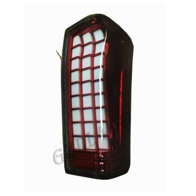 China ABS Auto Parts Red Smoked Black Car led tail lights For Dmax 2020+ for sale