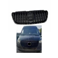 China Raptor Style Front Grill Mesh For Mercedes Benz Sprinter  2019-2021 for sale