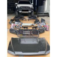 China Auto Conversion Front Rear Bumper Facelift Body Kits For Ford Ranger T6 T7 T8 To F150 for sale