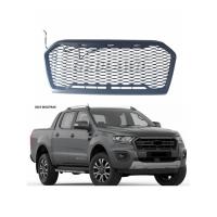 China ABS Material Car Front Grille For Ford Ranger Wildtrack 2018 2019 With Light for sale