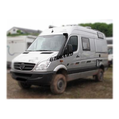 China Textured Black Truck Snorkel Kit For Mercedes Benz Sprinter Vans 4WD Accessories for sale