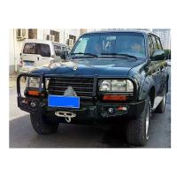 China Automotive Front Bumper Guard For LAND CRUISER Lc Fj 80 Black Rolled Steel for sale
