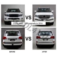 China Matte Black 4x4 Body Kits Toyota Land Cruiser LC200 2008-2015 Upgrade To 2016+ for sale