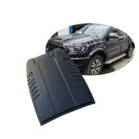 China Four Wheel Parts Bolt On Hood Scoops Cover For Ford Ranger T8 ABS Plastic for sale