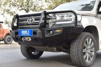China Car Rear Bumper Guard Steel Bull Bar For LC200 Land Cruiser 200 Series 2008-2015 for sale