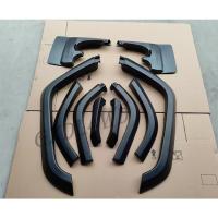 China Matte Black Wheel Arch Flares For TOYOTA Land Cruiser Lc76 for sale