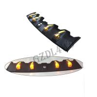 China Auto ABS Material LED Front Roof Spoiler For Toyota Hilux Revo 2015-2016 for sale