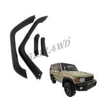 China Fender Flare 4x4 Mud Flaps For LC76 SUV Car Inner Fender Mudguard for sale