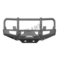 China Ford Ranger 2023 Bull Bar 4x4 Car Front Bumper Guard T9 Accessories for sale