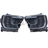 China Smoke Black Purple Horn Headight 4x4 Driving Lights For Ranger T9 XL XLT XLS Upgrade To Wildtrak for sale