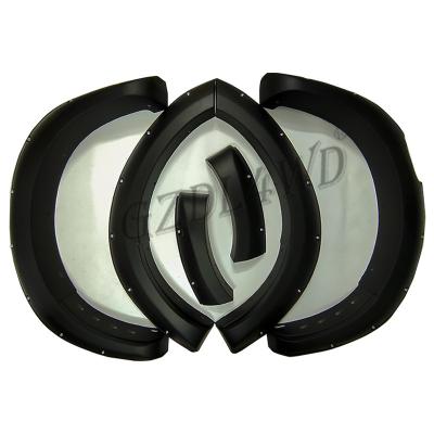 China Purple Horn ABS Wheel Arch Fender Flares For Ranger Wildtrak 2023 for sale