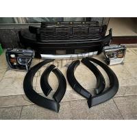 China Raptor Style Front Car Bumpers Head Light For Everest Upgrade 2022+ Everest Facelifts Bodykit for sale