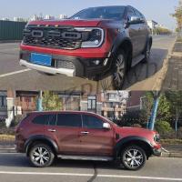 China Raptor Style Front Car Bumpers Head Light For Everest Upgrade 2022+ Everest Facelifts Bodykit for sale