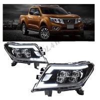 China OEM 4x4 LED Car Headlight For Navara NP300 2015-2019 D23 Upgrade 2023+ for sale