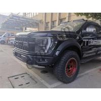 China Purple Horn Wide Body Kits For F150 2022 Offroad Accessories Bumper Fender Flare Hood Pickup Truck for sale
