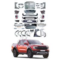 China Purple Horn Conversion Kit Car Bumper Body Kits For Ranger XL XLS Upgrade To Raptor 2022 Look for sale